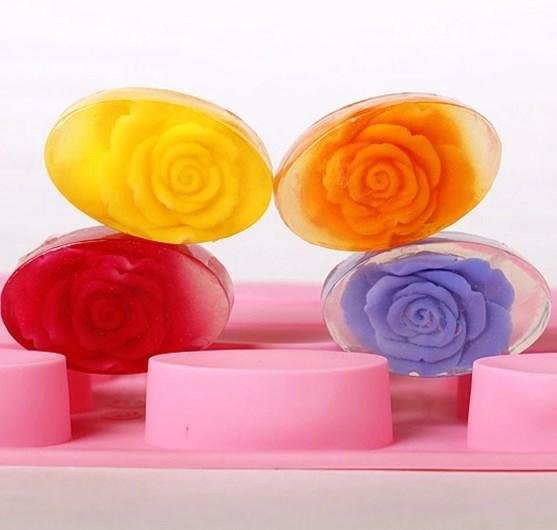 Small Oval Shape Soap Making Mold | JINDEAL INC