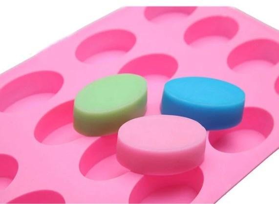 Small Oval Shape Soap Making Mold | JINDEAL INC