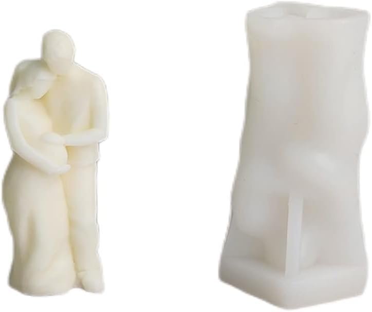 Women Pregnancy Candle Mold | Mom Dad and Baby Molds
